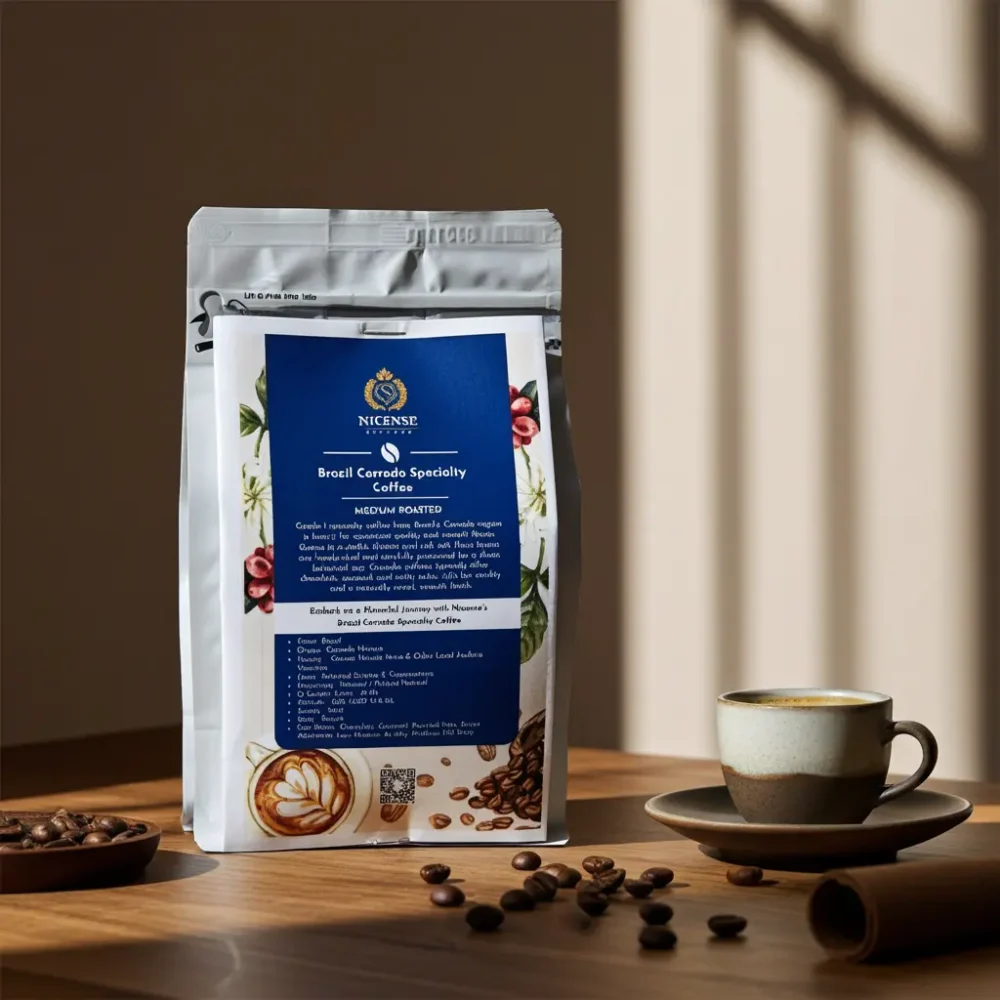 Nicense Brazil Cerrado Specialty Coffee – Medium Roast | Grade 1 ...